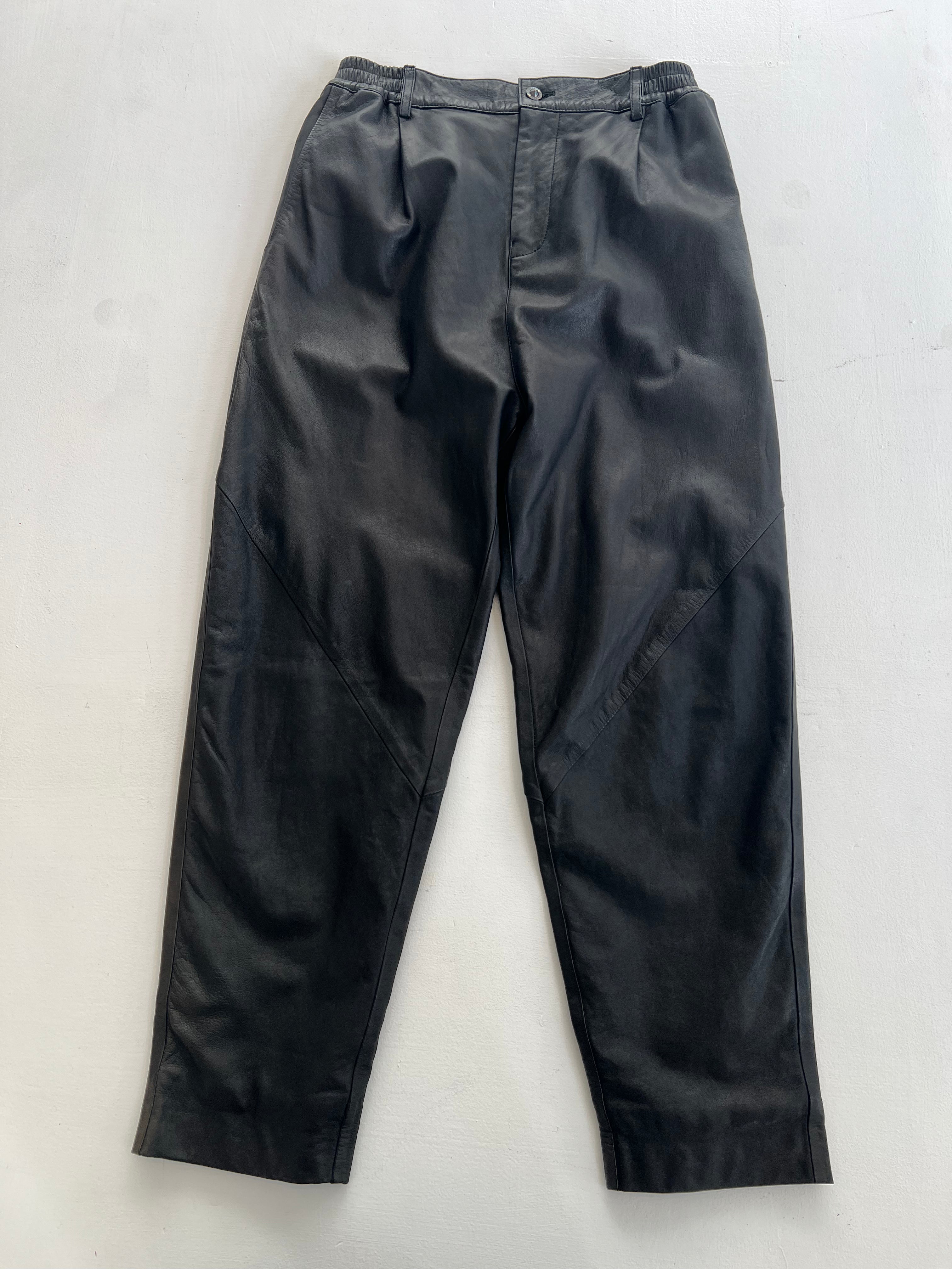 Leather Trouser incorrect size – JONNY COTA